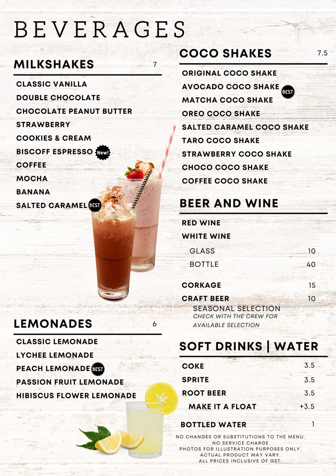 Menu – Rise & Grind Coffee